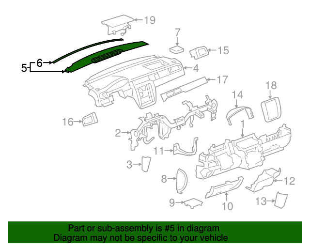 Buy Genuine GM Auto Parts - Extension (Part # 23224733) | GM Parts Store