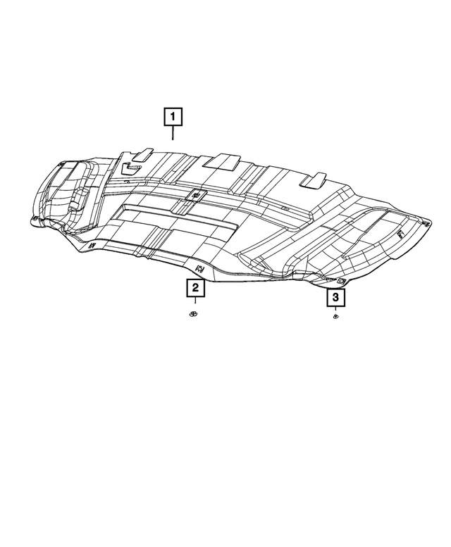 2013-2024 Mopar Push On Retainer 6505613AA | Mopar eStore