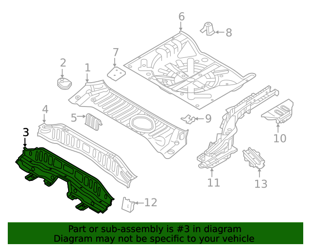 G4515-5RLMA - Front Extension 2018-2019 Nissan Kicks | Nissan Parts ...