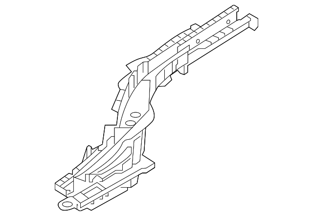2018-2019 Nissan Kicks Rear Rail Assembly - Driver's Side (LH) G5511 ...