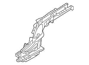 2018-2019 Nissan Kicks Rear Rail Assembly - Driver's Side (LH) G5511 ...