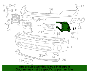 2013-2024 Ram Bracket 68232454AA | Mopar Parts Canada