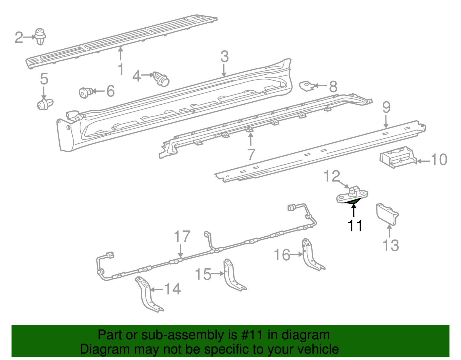 81380-60060 - Courtesy Light 2010-2023 Lexus GX460 | AutoNation Parts