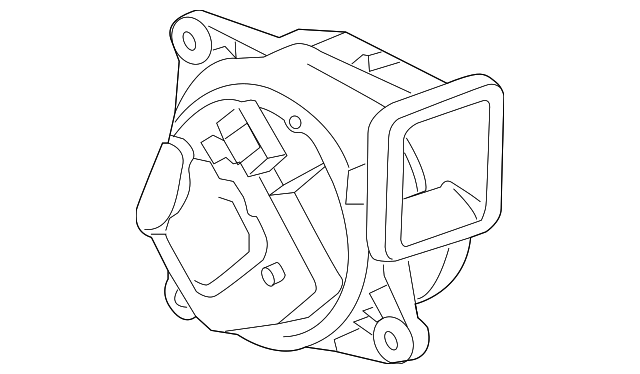 2011-2019 GM Drive Motor Control Cooling Fan 13521273 GM ...