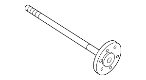 22874951 - Rear Axle Shaft 2007-2014 GM | AutoNationParts.com