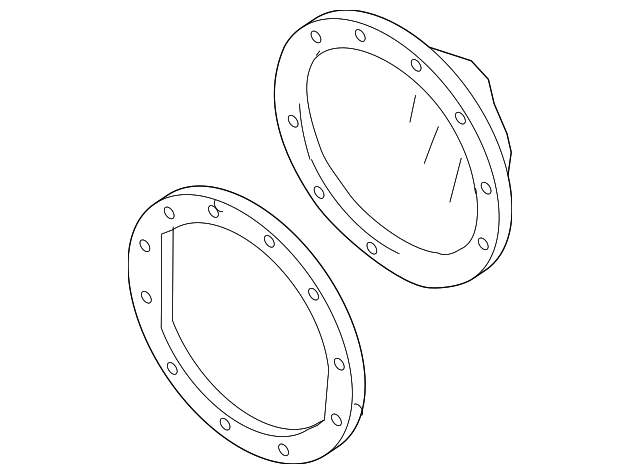 2005-2017 GM Rear Axle Housing Cover Kit with Gasket and Bolts 19133285 ...