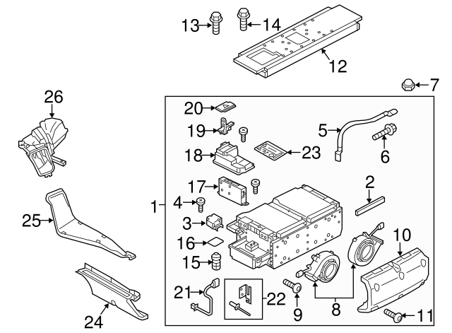 OEM Porsche Drive Motor Battery Pack Disconnect Switch (95861806100 ...