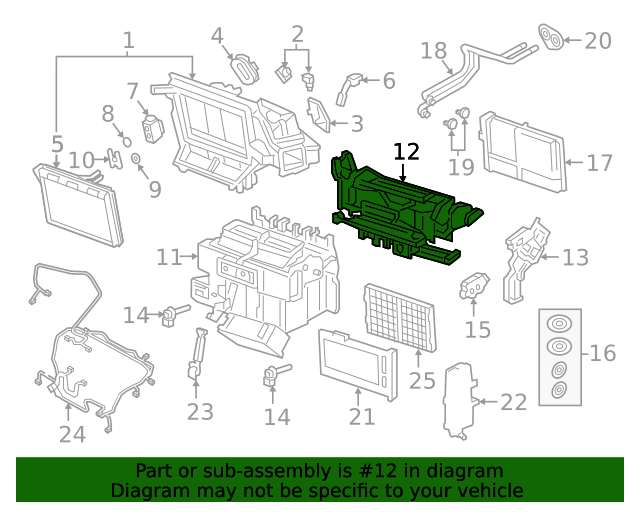 2017-2020 Audi Air Distributor Repair Kit 4M0-898-001 | Audi Burlingame ...