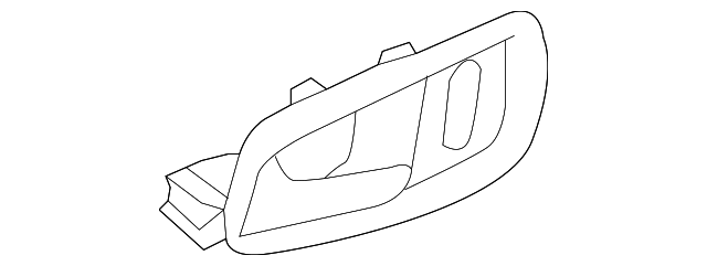Genuine OEM Ford Part - Handle, Inside CJ5Z-5822601-CB | Genuine OEM ...