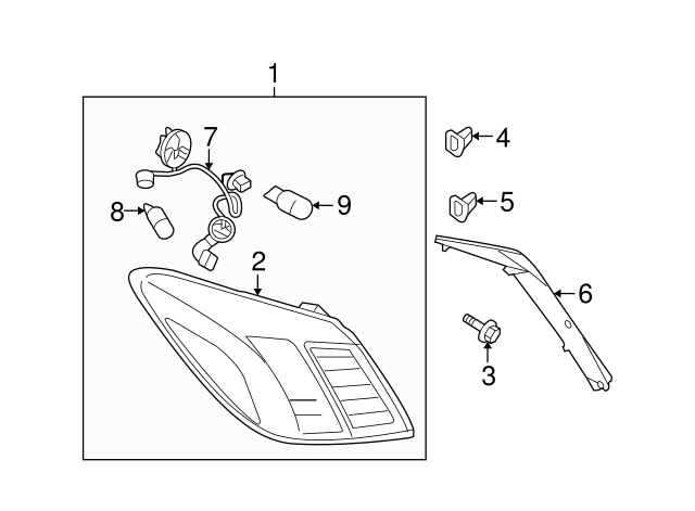 2009-2010 Nissan Murano Protector - Driver's Side (LH) 26557-1AA0A ...