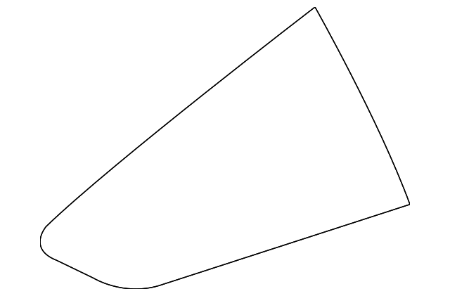 2012 Honda Civic Glass, R Quarter (Green)(Pgw) 73501-TS8-A01 | OEM ...