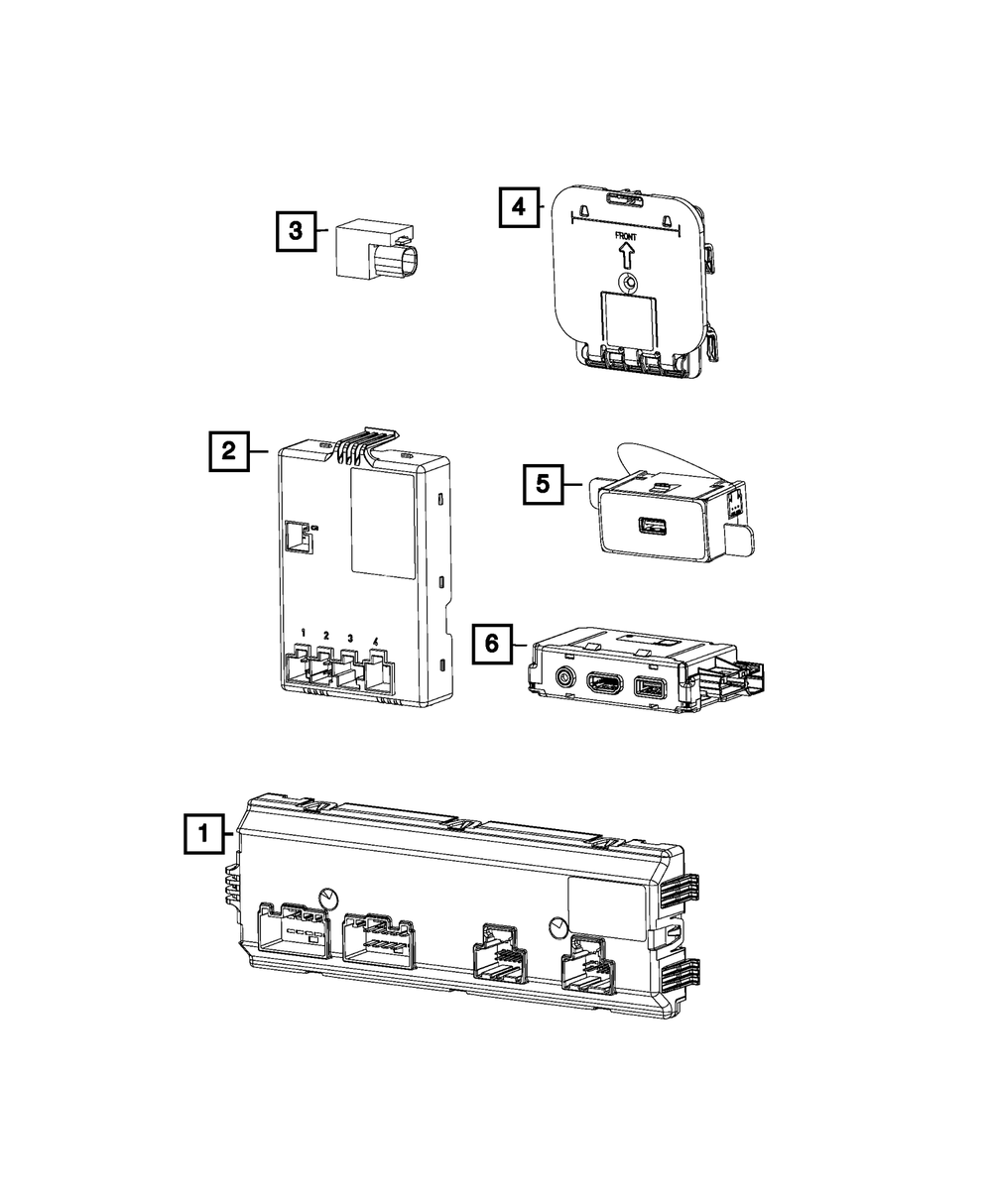 Seat Position Sensor for 2006-2025 Mopar | OEM Mopar 68605049AA | Mopar ...