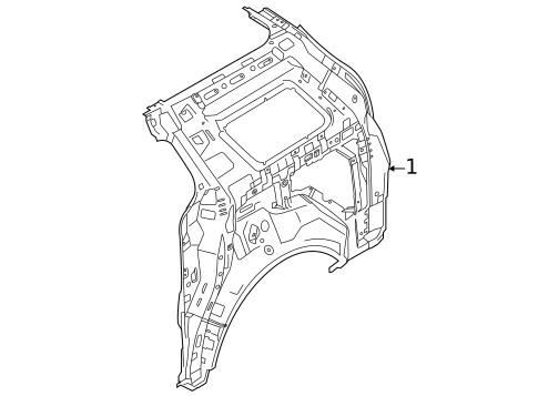 Inner Structure for 2022 Kia Carnival | Kia.Parts Store