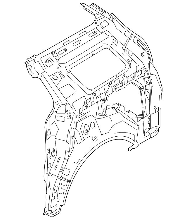 71601-R0000 - Quarter Panel 2022-2025 Kia Carnival | Kia.Parts Store