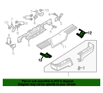 Genuine OEM Ford Part - End Cap HC3Z-17B807-BD | Genuine OEM Ford Parts ...