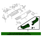 2017-2022 Ford Bumper Face Bar HC3Z-17906-KA | Fairway Ford Wholesale Parts
