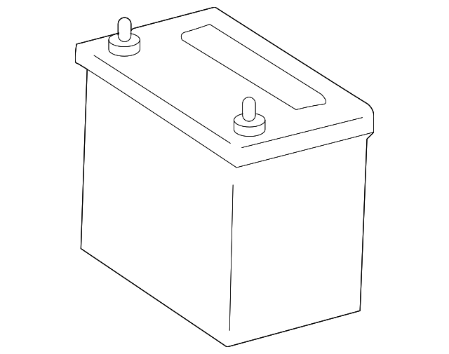 Lexus OEM Vehicle Battery Part# 28800-66021 | OEM Vehicle Parts