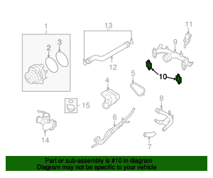 Washer Outlet 11062-AL51A | Infiniti Parts Online