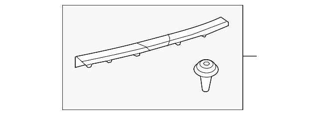 2012-2014 Toyota Prius V Rear Trim 67935-47010-B0 | Toyota San Diego Parts