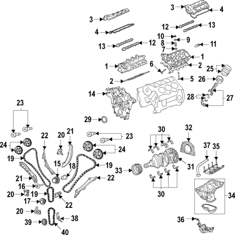 Oil Pump for 2017 Jeep Cherokee | Mopar Parts Canada