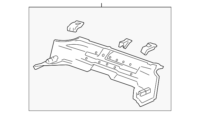 22973168 GM Number 3 Underbody Cross Sill | GM Parts Store