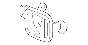 71125-TGG-A01 - Mount Base 2017-2019 Honda Civic | Honda Parts Online