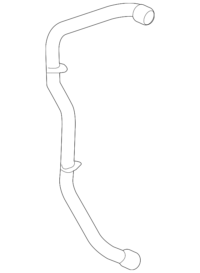 242-501-02-82 - Coolant Hose 2014-2017 Mercedes-Benz | Mercedes-Benz ...