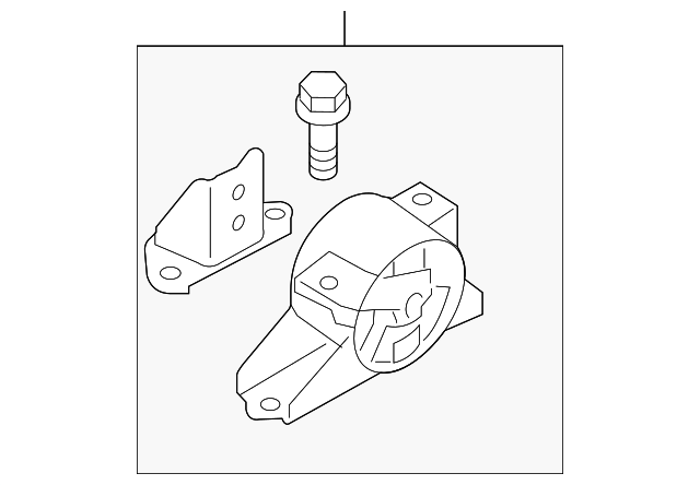 21830-2K100 - Trans Mount 2010-2011 Kia Soul | Kia.Parts Store
