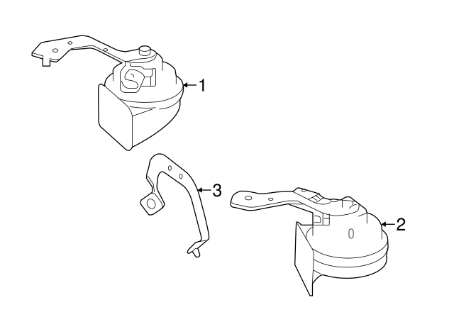 176-520-04-41 - Mount Bracket 2014-2019 Mercedes-Benz CLA 45 AMG ...