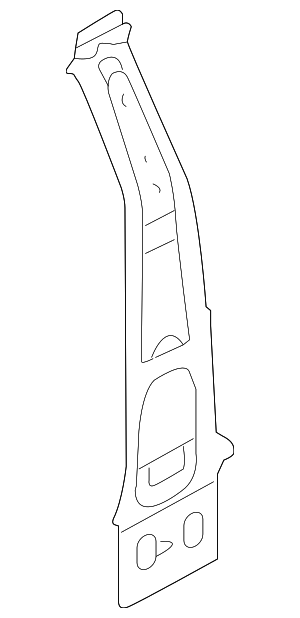 5G4-809-444 - Inner Center Pillar 2015-2021 Volkswagen | Volkswagen ...