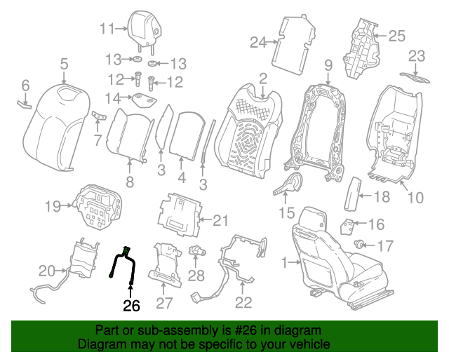 Strap - GM (23303023) | GMPartsDirect.com