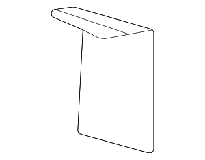 2021-2023 GM Black Rear Compartment Lid Inner Panel Trim Hole Plug ...