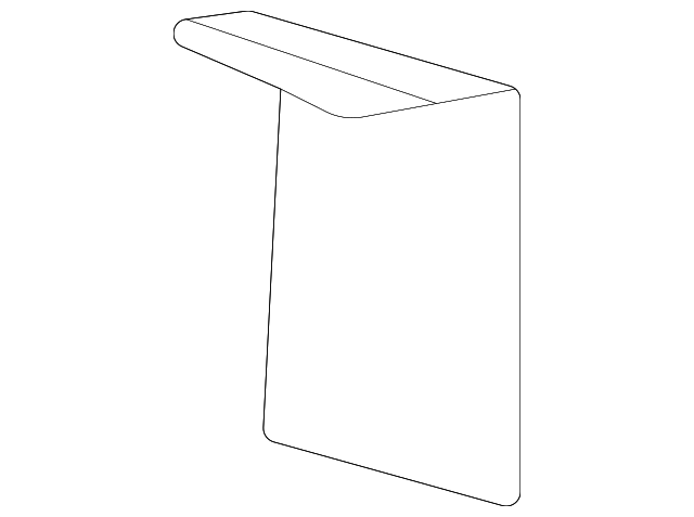 2021-2024 GM Black Rear Compartment Lid Inner Panel Trim Hole Plug ...