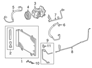 2021-2024 Lexus IS300 A/C Refrigerant Liquid Hose 88716-53210 ...