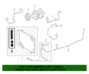 2014-2022 Lexus A/C Receiver Drier 88474-12010 | OEM Parts Online
