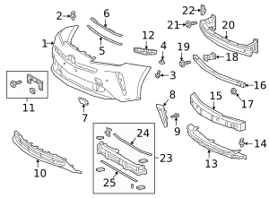 53019-12010 - Shutter Assembly 2019-2022 Toyota | Ed Martin Toyota Parts