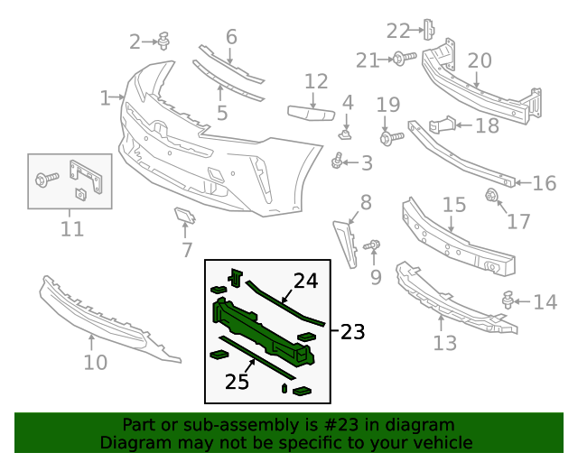 53019-12010 - Shutter Assembly - 2019-2022 Toyota | OEM Genuine Toyota ...
