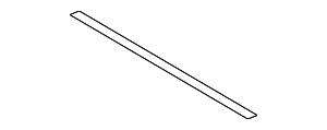 Toyota - 53156-12040 - Shutter Assembly Lower Seal - 2019-2022 Toyota ...