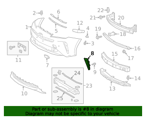 52712-47080 - Side Molding 2022 Toyota Prius | Ourisman Toyota Parts