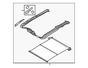 2015-2017 Hyundai Sonata Frame Assembly 81650-C1000-TTX | QuirkParts