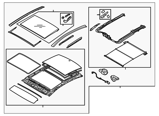 2015-2019 Hyundai Sonata Panoramic Assembly 81600-C1010-PPB | OEM Parts ...