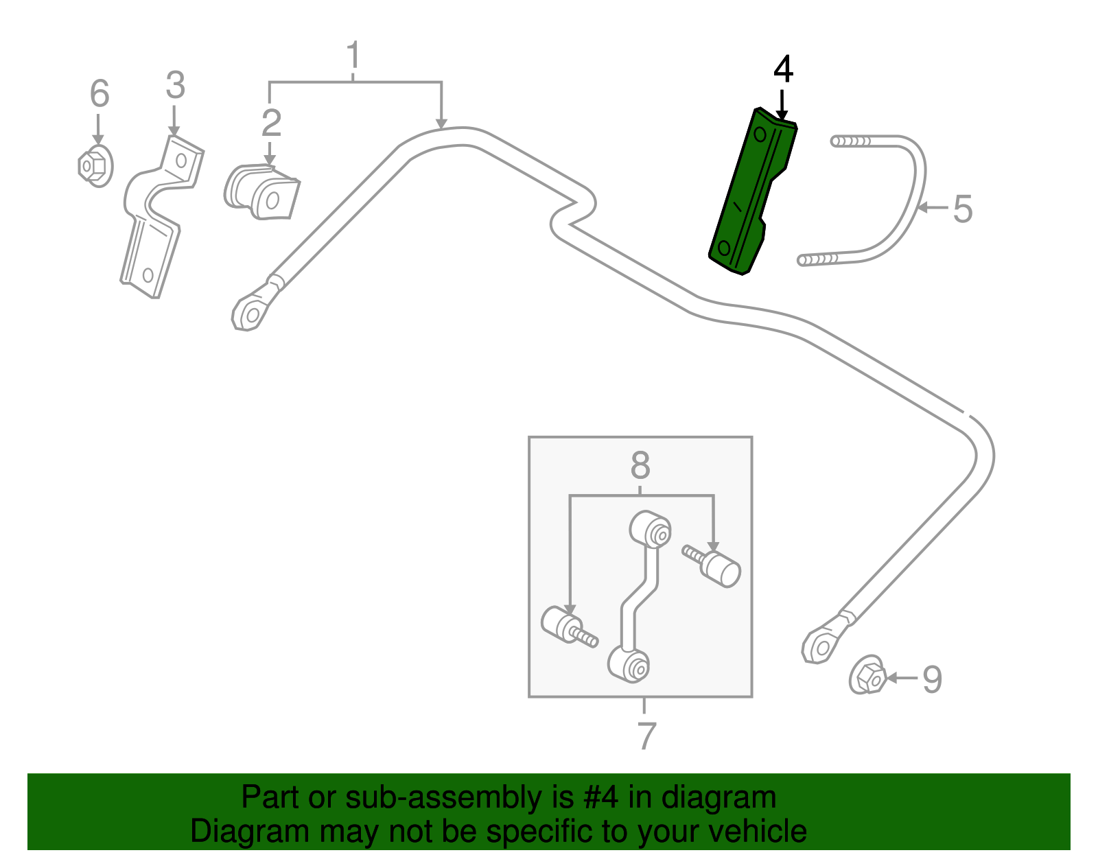2017-2024 Ford Support HC3Z-5L499-A | OEM Parts Online
