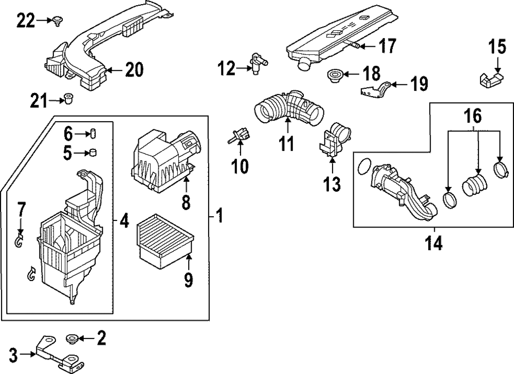 2024-2025 Nissan Rogue Air Control Valve 16118-6RC0B | Nissan Parts Central