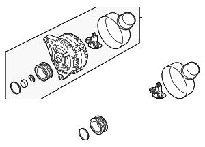 059-903-019-P - Alternator Audi OEM Parts
