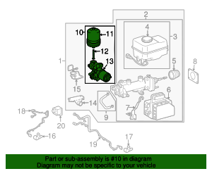 47070-60060 - Pump Assembly - 2008-2011 2013-2020 Toyota Land Cruiser ...
