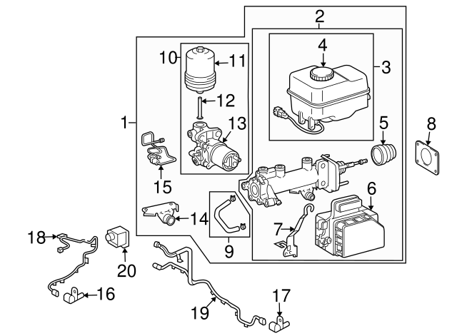 47070-60060 - Pump Assembly - 2008-2021 Toyota Land Cruiser | OEM Parts ...