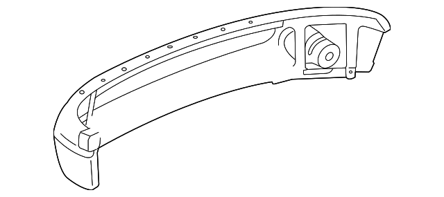 2002-2009 Dodge Bumper 55077946AB | TascaParts.com