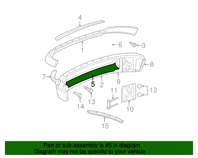 2003-2009 Dodge Air Dam 55077337AD | TascaParts.com