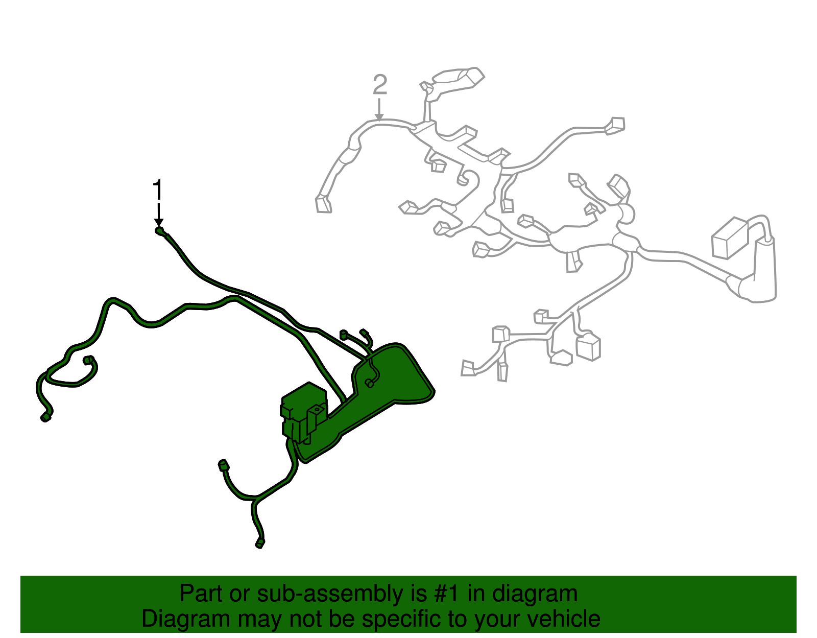 Hyundai - 91223-3V020 - Wire Harness - 2015-2017 Hyundai Azera | OEM ...