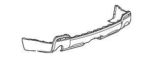 2010-2015 GMC Terrain Rear Lower Bumper Cover 25880093 GM | FLOW